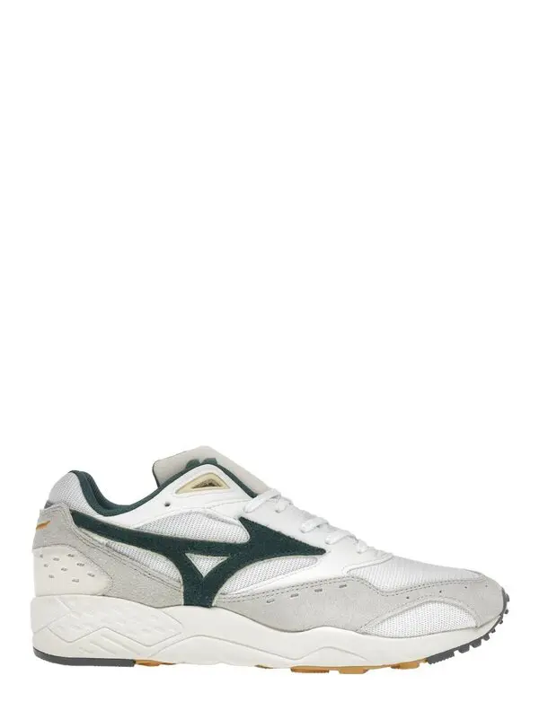 Mizuno Contender S Lace Up Sneakers - Snow White/bistro Green/summer Sand
