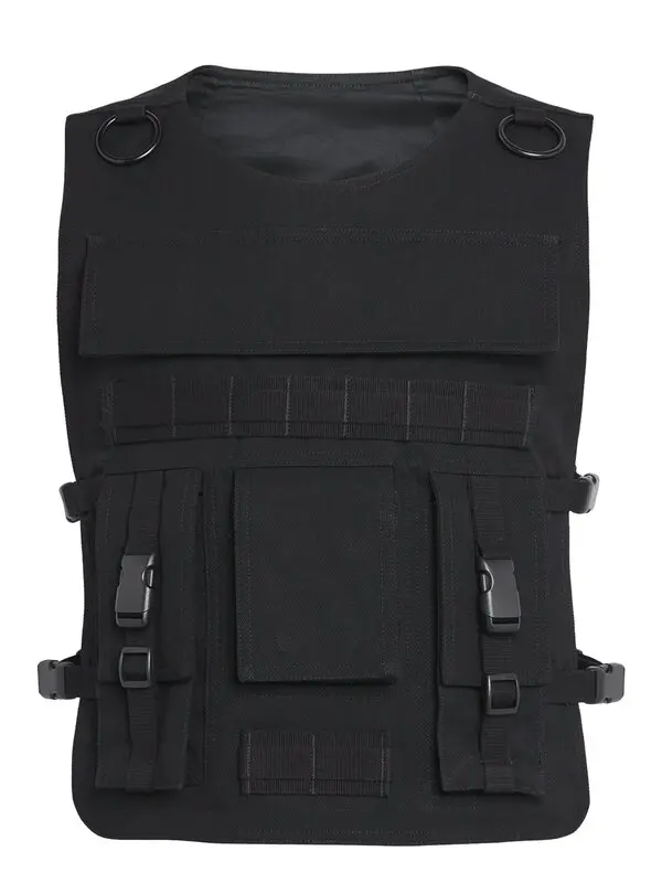 Rick Owens Cotton Ammo Vest - Black