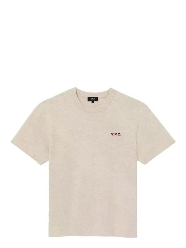 A.p.c. Cotton T-shirt - Neutrals