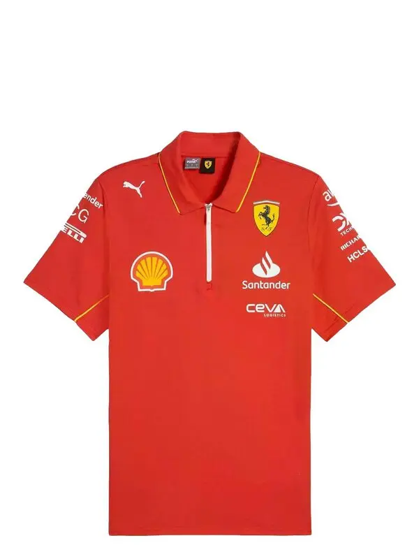 PUMA X Scuderia Ferrari Team Polo Shirt - Red