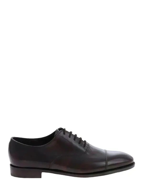 John Lobb Leather Oxford Shoes - Brown