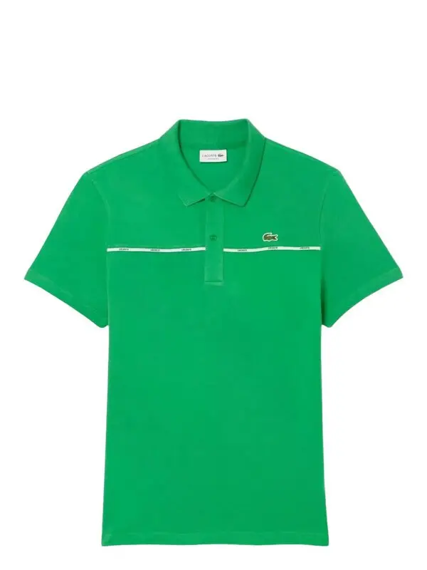 Lacoste Logo-embroidered Polo Shirt - Green