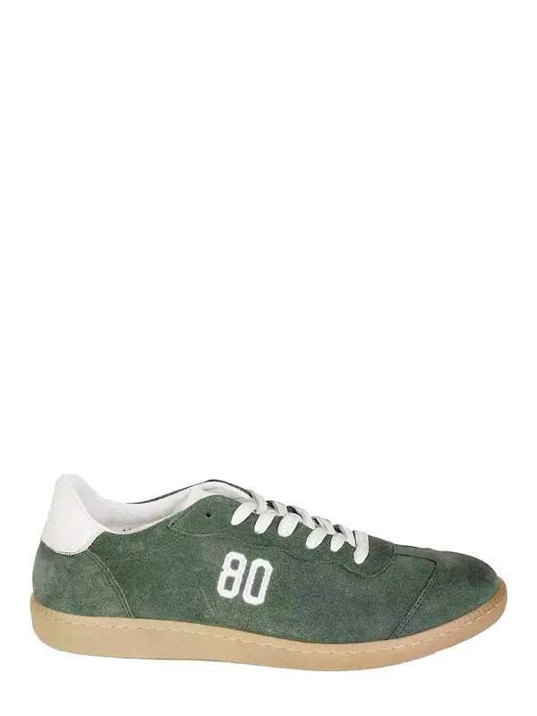 BE980 Suede Leather Sneakers - Green