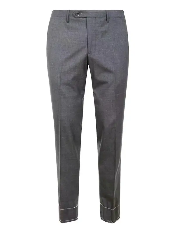 ROTA Side-pocket Buttoned Pants - Grey