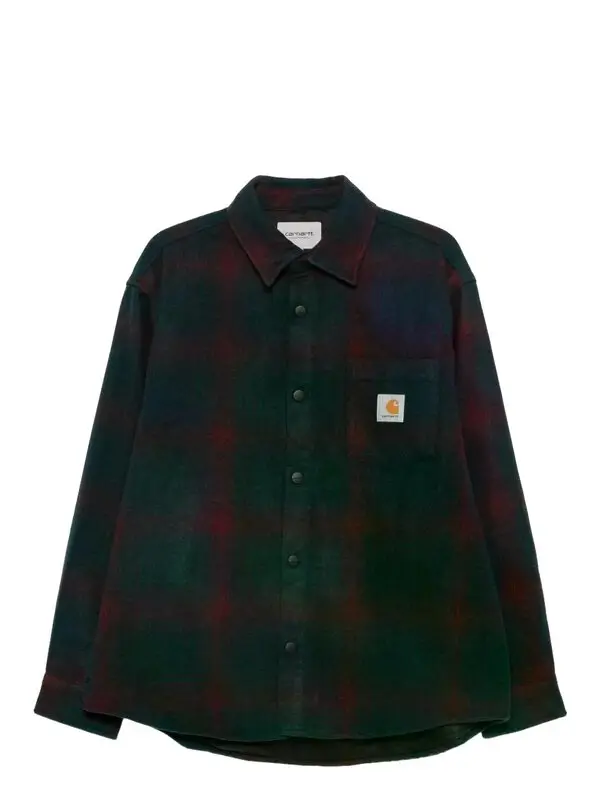 Carhartt Work In Progress Plaid Pocket Shirt - Green