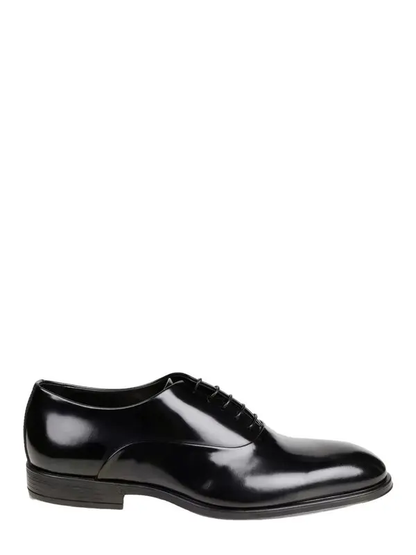 CORVARI Leather Oxford Shoes - Black