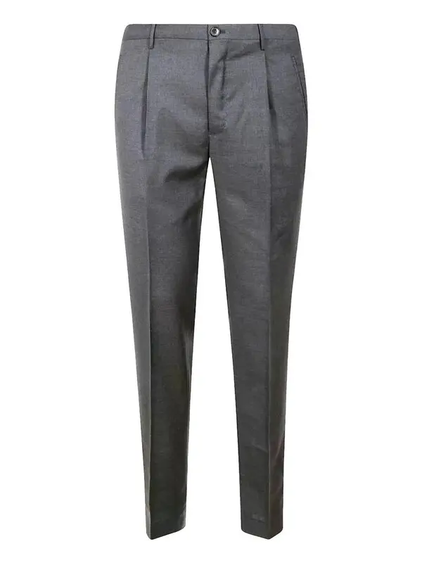 Incotex Pleated Trousers - Grey