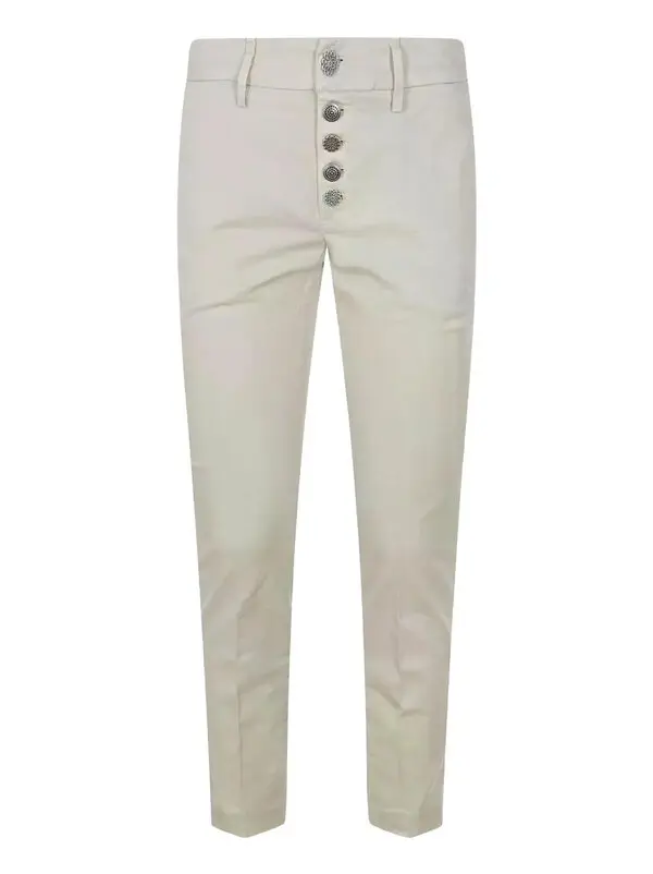 DONDUP Button-fastening Trousers - Neutrals