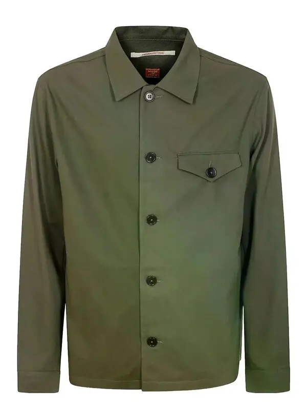 Alpha Industries Cotton Shirt Jacket - Green