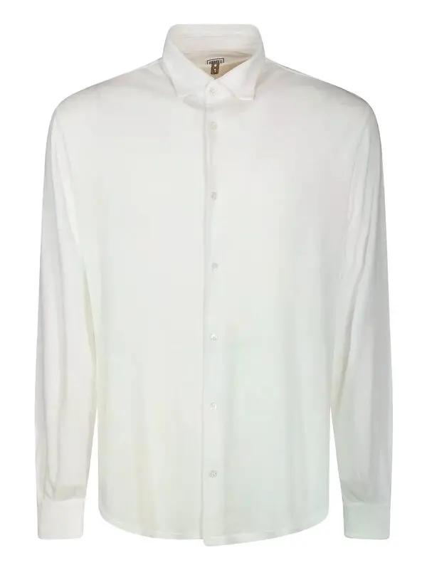 Fedeli Button-up Shirt - White