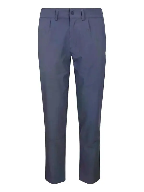 K-WAY Straight-leg Trousers - Blue