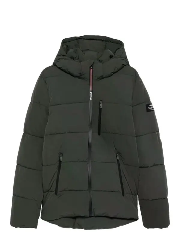 ECOALF Hooded Puffer Jacket - Green