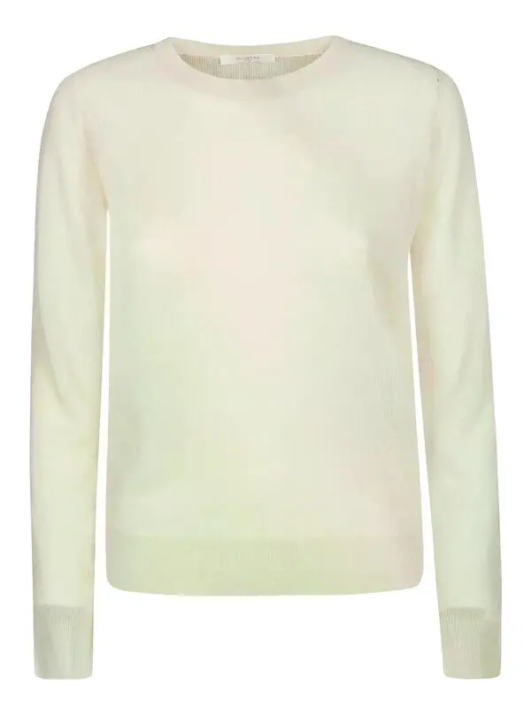 ZANONE Ribbed Round-neck Sweater - Neutrals