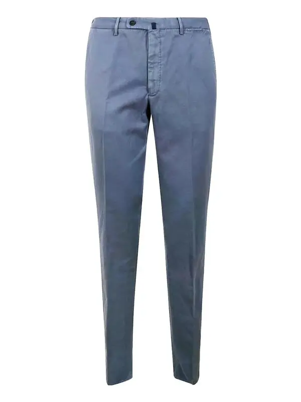 Incotex Cotton Trousers - Blue