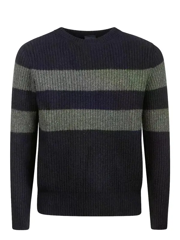 Paul & Shark Striped Sweater - Black