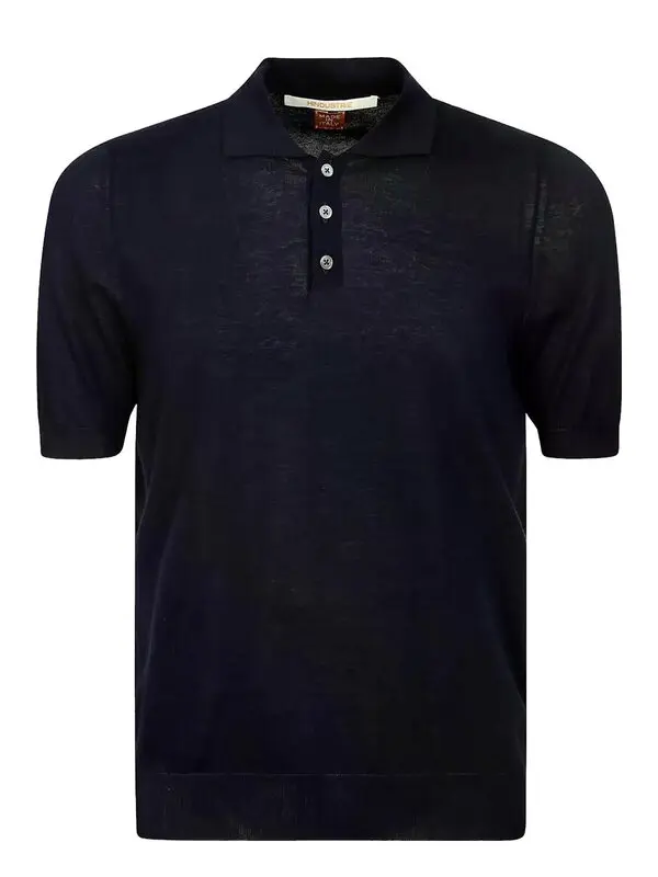 Alpha Industries Button-fastening Polo Shirt - Blue