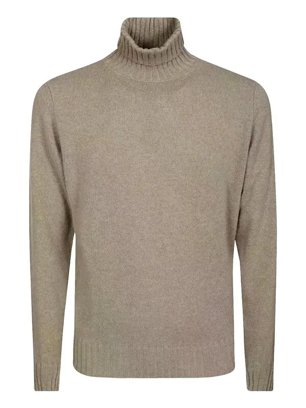FILIPPO DE LAURENTIIS Ribbed Turtleneck Sweater - Neutrals