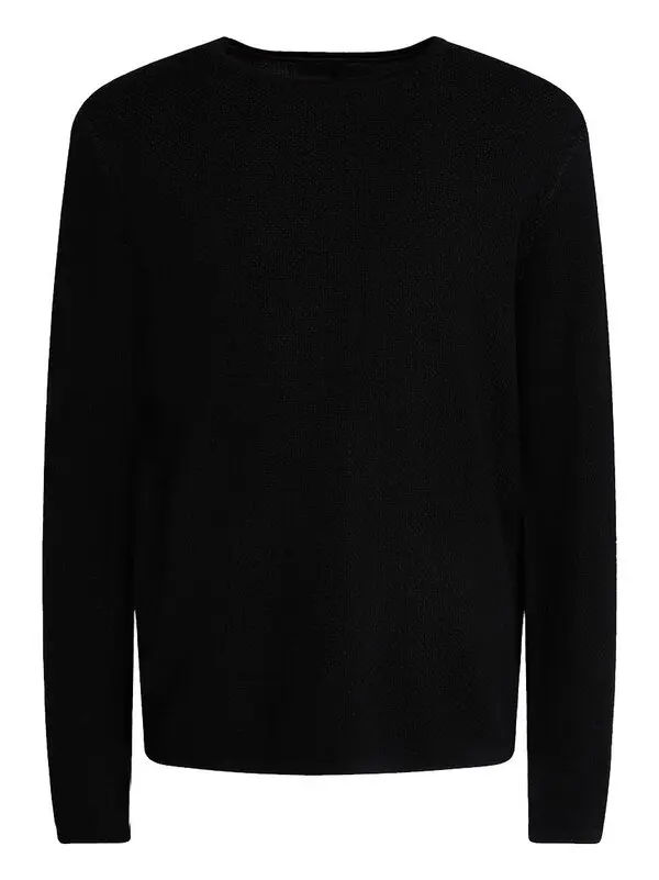 Rag & Bone Bennett Cotton And Wool-blend Sweater - Black