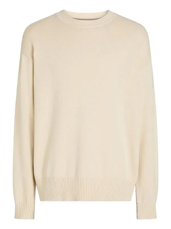 Rag & Bone Clarkson Cotton Sweater - Beige