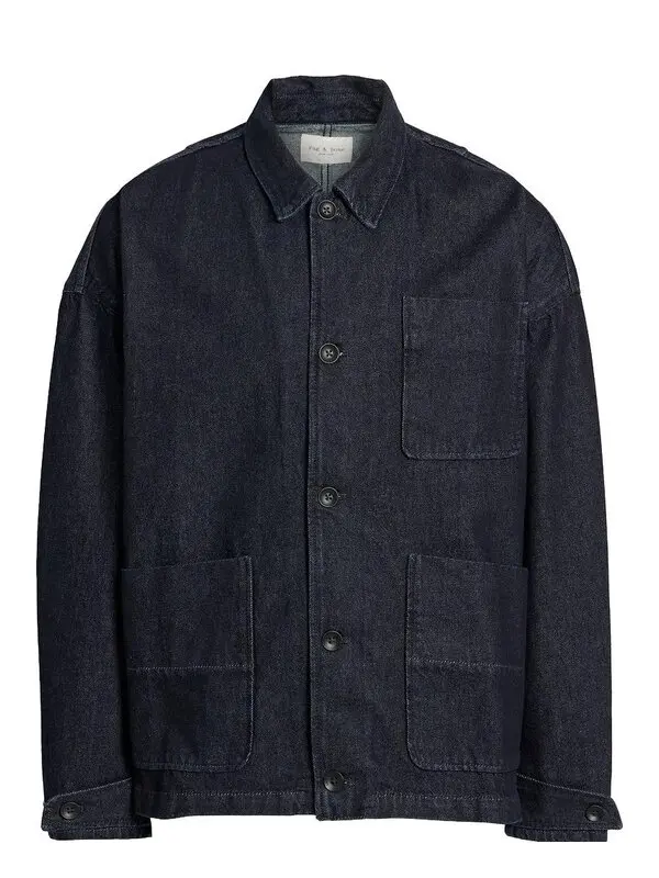 Rag & Bone Mercer Denim Jacket - Dark Denim