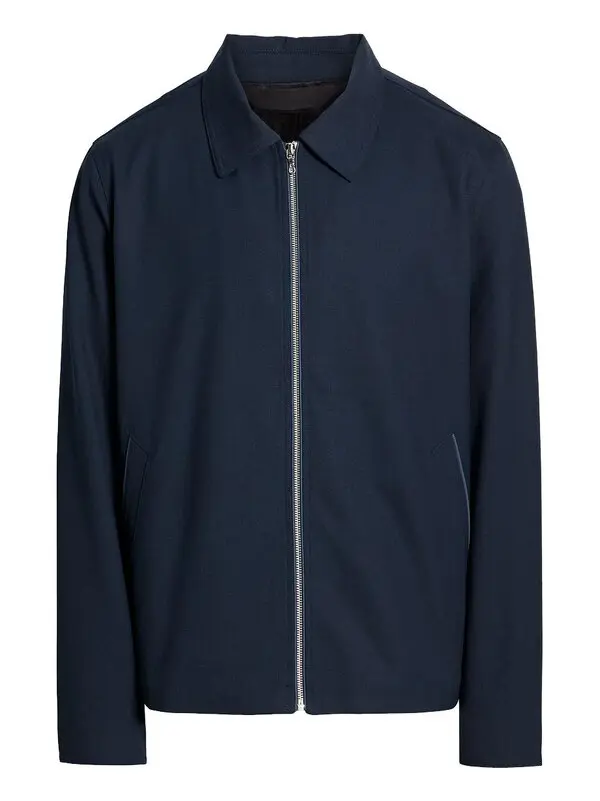 Rag & Bone Melrose Wool-blend Twill Jacket - Navy