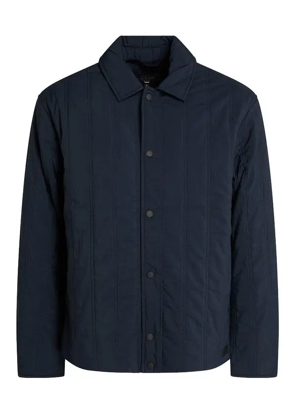 Rag & Bone Maxwell Quilted Shell Jacket - Navy