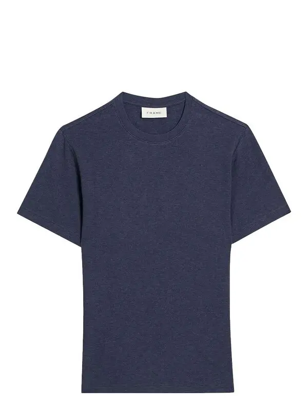 FRAME Duo Fold Cottonjersey Tshirt - Navy