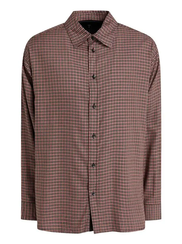 Rag & Bone Matthew Checked Cottonblend Flannel Shirt - Brown