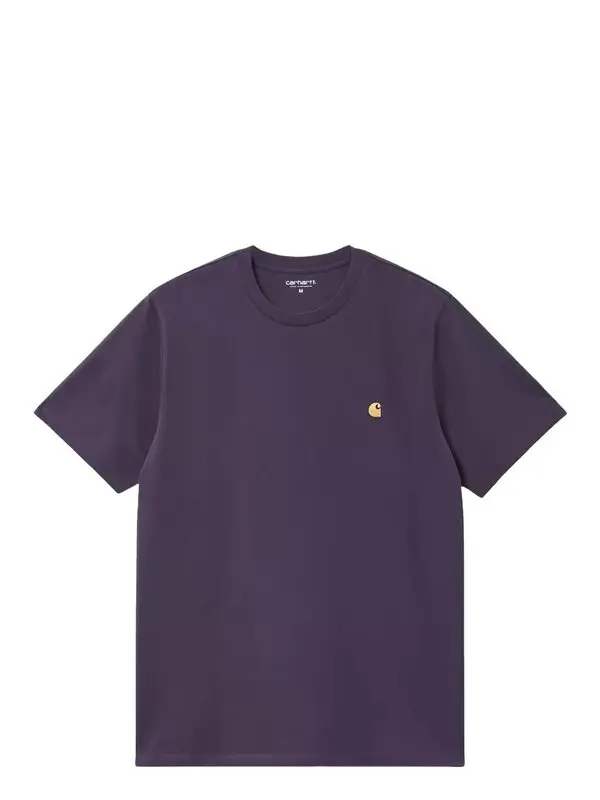 Carhartt Work In Progress Logo-embroidered Cotton T-shirt - Purple