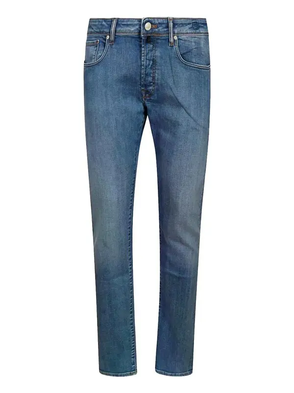 Incotex Button-fly Jeans - Blue