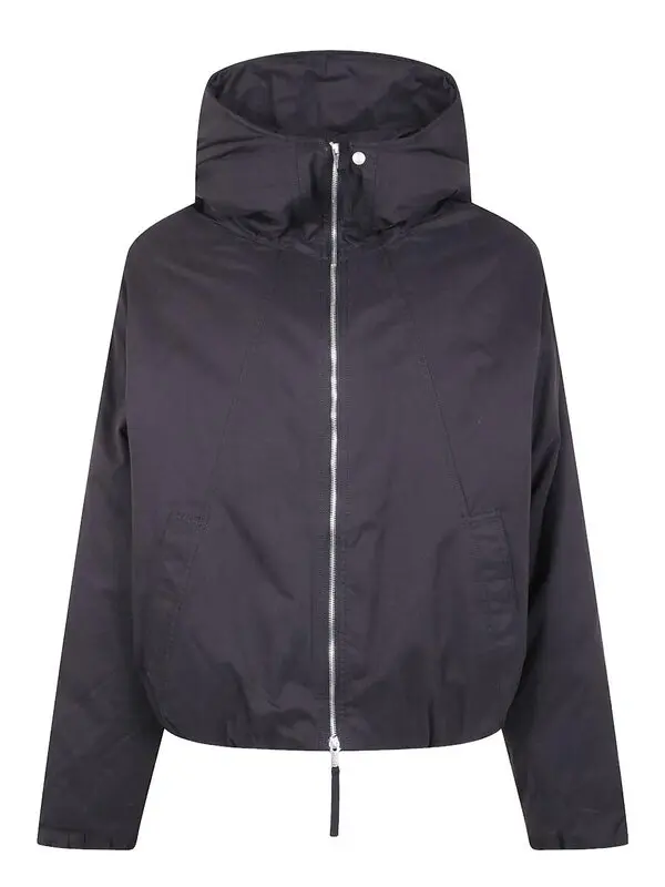 THOM KROM Hooded Jacket - Black
