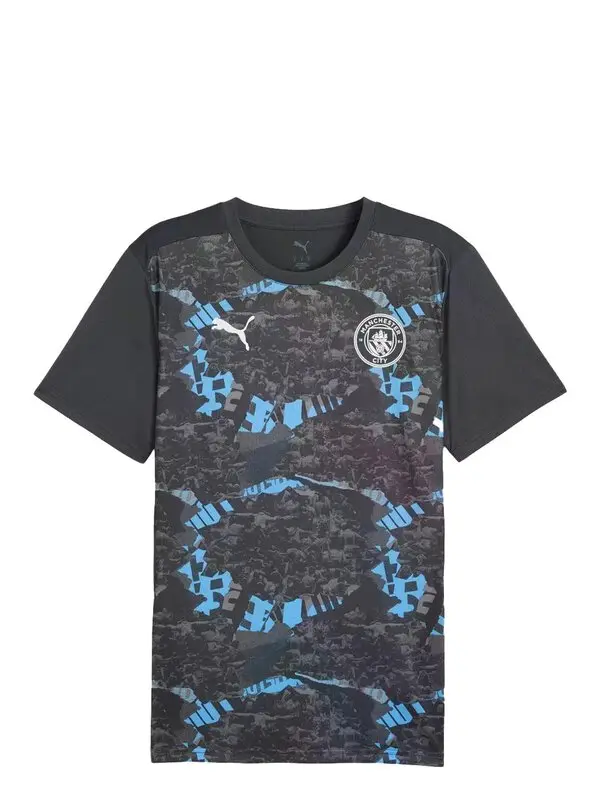 PUMA Manchester City Crew Neck T-shirt - Grey