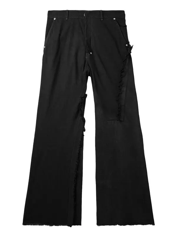 Rick Owens Wide-leg 'joris' Jeans - Black