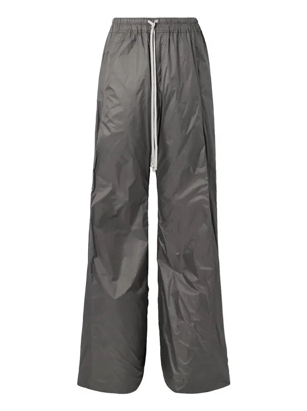 Rick Owens Pusher Wide-leg Trousers - Gray