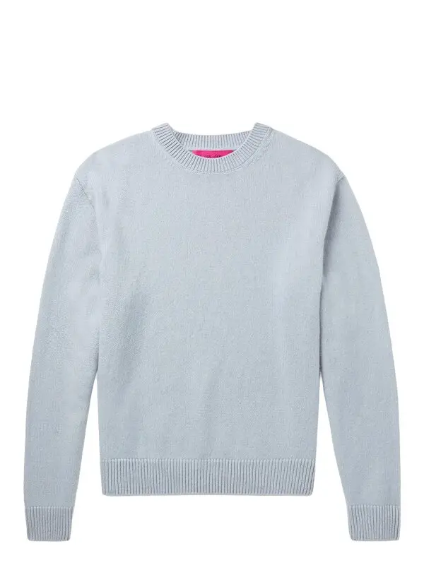 THE ELDER STATESMAN Cashmere Sweater - Blue