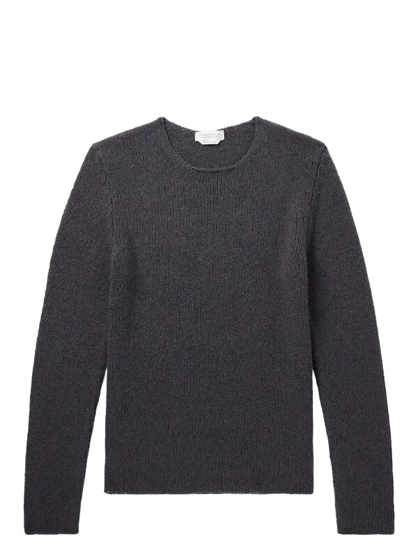 Gabriela Hearst Surya Slim-fit Cashmere Sweater - Gray