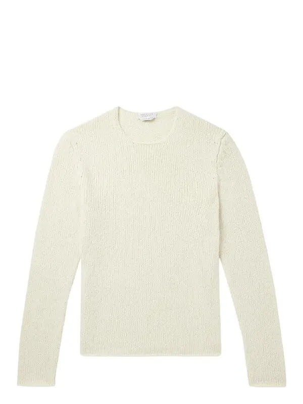 Gabriela Hearst Surya Slim-fit Cashmere Sweater - Neutrals