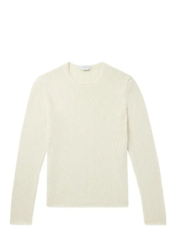 Gabriela Hearst Surya Slim-fit Cashmere Sweater - Neutrals