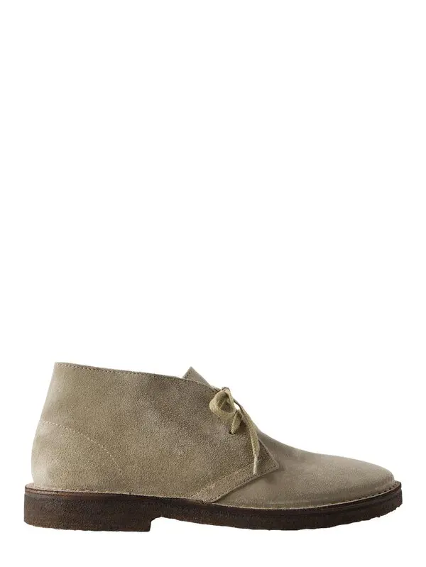 DRAKE'S Clifford Suede Desert Boots - Neutrals