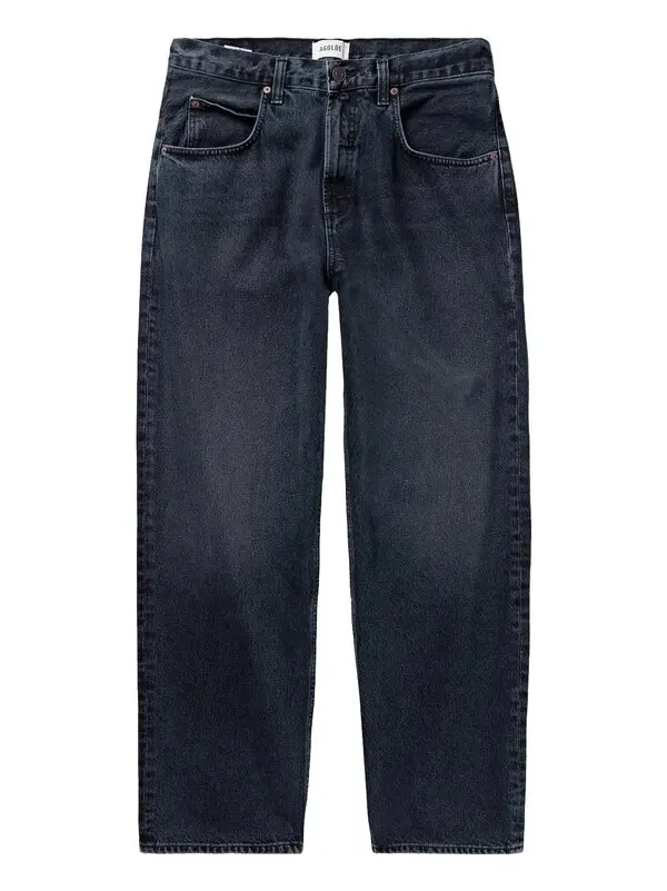 AGOLDE Fusion Straight-leg Jeans - Black