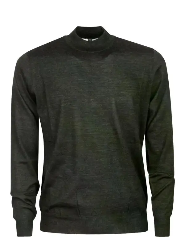 Alpha Industries Turtleneck Wool Sweater - Grey