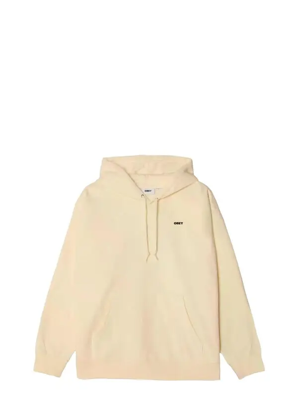 Obey Graphic-print Hoodie - Neutrals