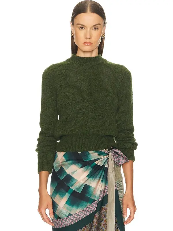 Dries Van Noten Texas Sweater - Dark Green