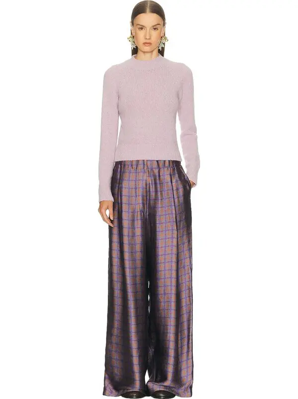 Dries Van Noten Texas Sweater - Lilac