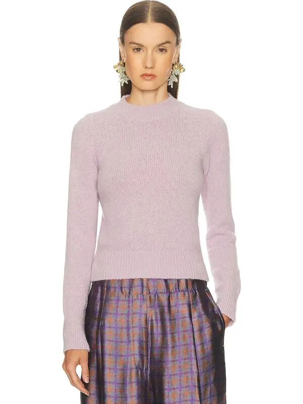 Dries Van Noten Texas Sweater - Lilac