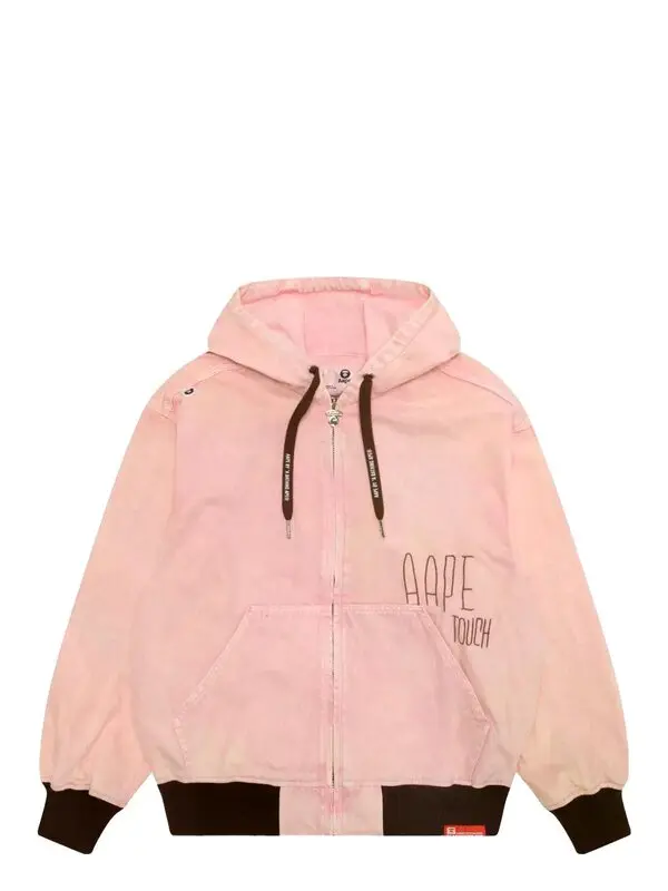 AAPE BY *A BATHING APE® Hooded Zip Jacket - Pink
