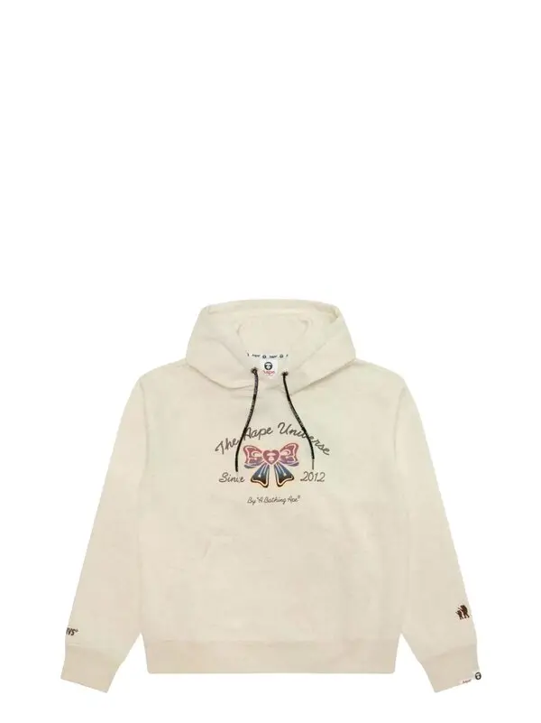 A BATHING APE Graphic-print Hoodie - Neutrals