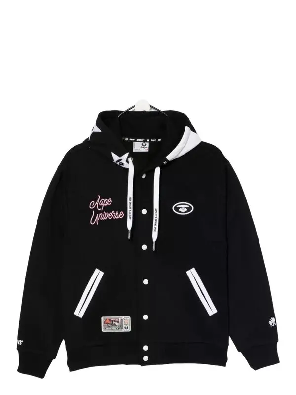 AAPE BY *A BATHING APE Moonface Bomber Jacket - Black