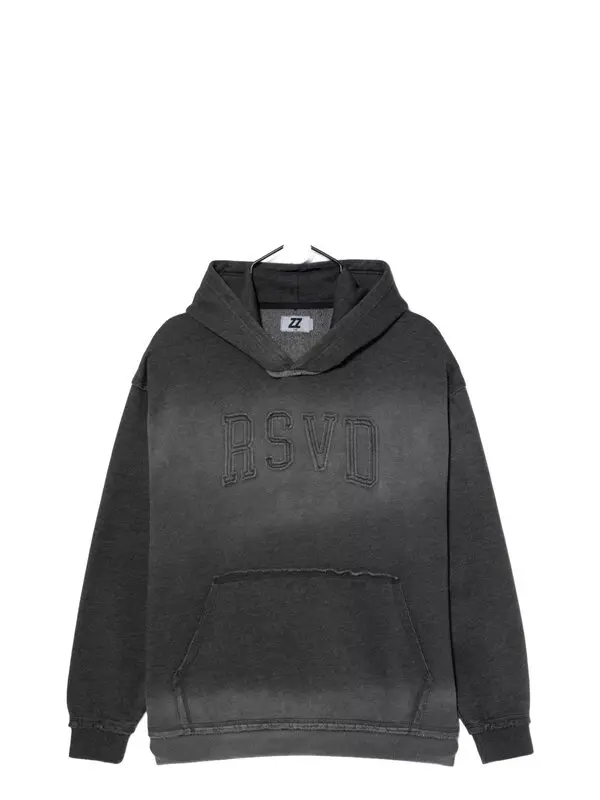 Izzue Rsvd Embroidered Hoodie - Grey