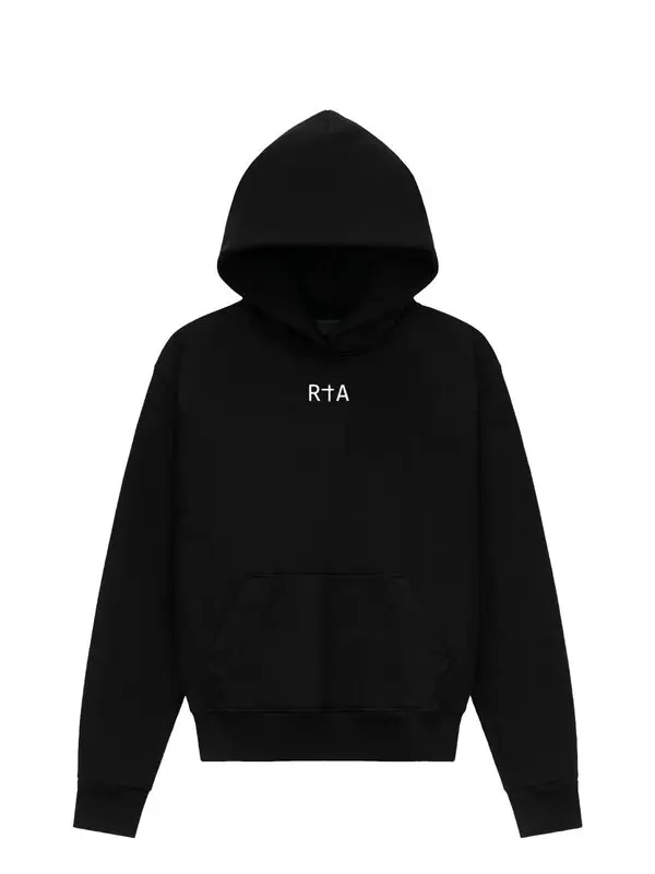 RtA Nash Pullover Hoodie - Black
